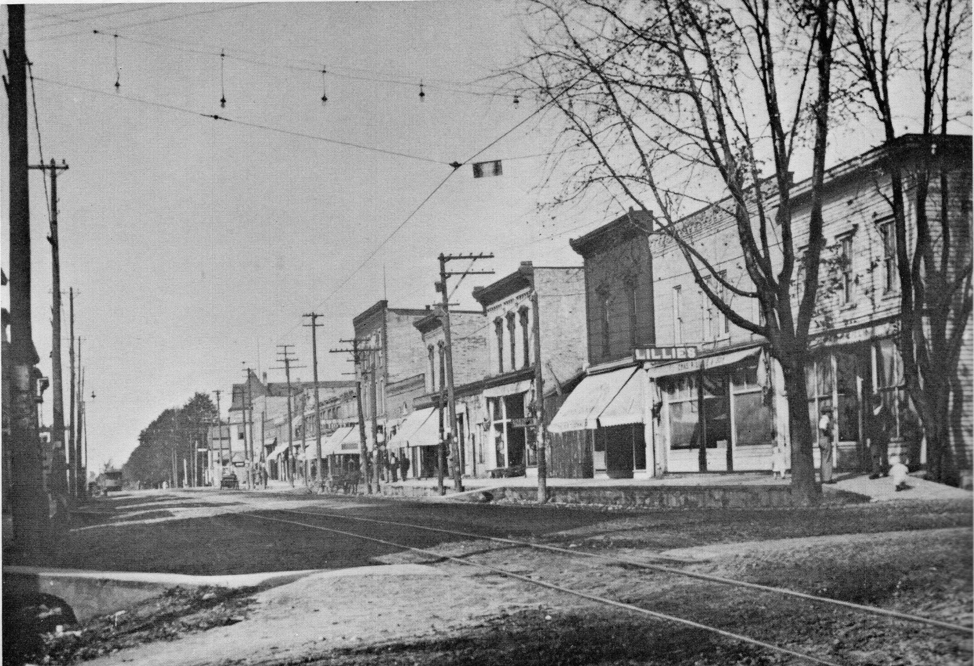 Main Street downtown Coopersville | Coopersville Area Historical Society